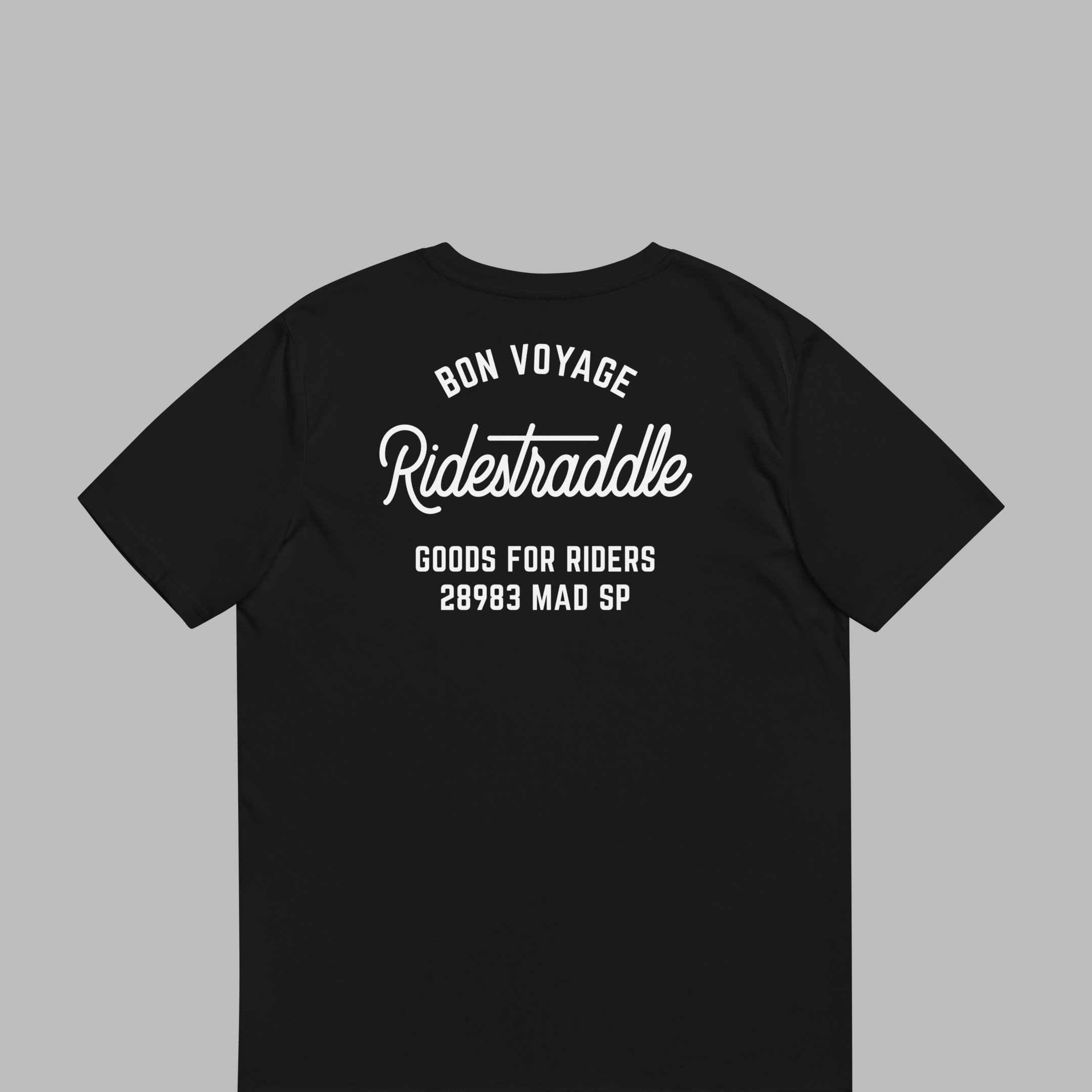 T-Shirt Bon Voyage — Ridestraddle — Goods for Riders